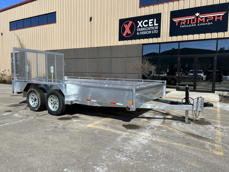 Tandem Axle Galvanized Utility
